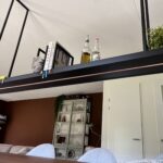 Rek boven tafel met verlichting - Model Johan - Lichtstaal